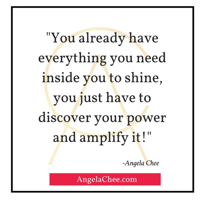 How To Discover Your Power And Amplify It - Angela Chee
