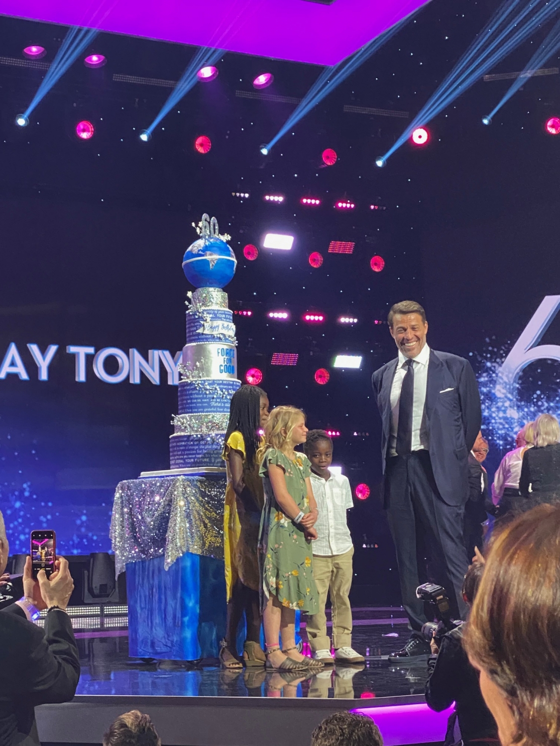 Behind The Scenes Of Tony Robbins 60th Birthday Celebration